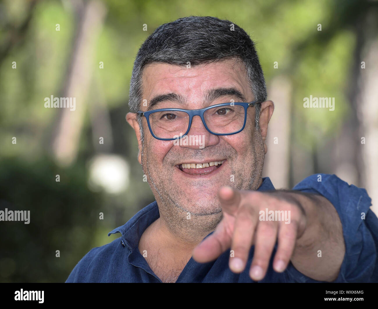 Italy, Rome, 18 September, 2019 : The italian actor Francesco Pannofino ...