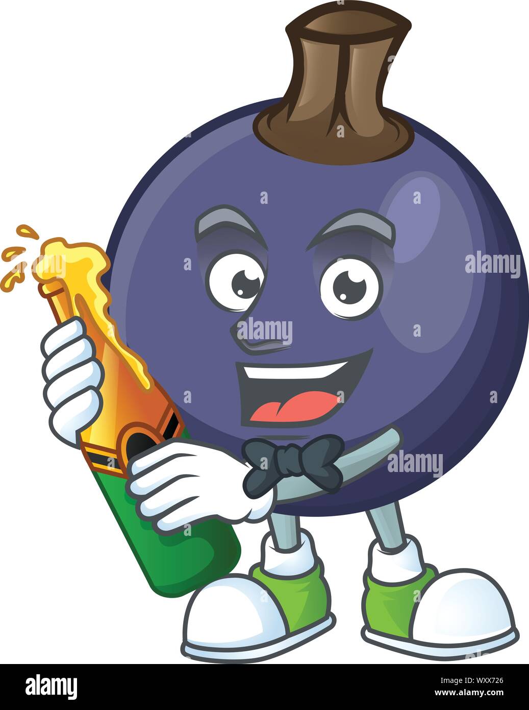 Blackcurrant juice bottle hi-res stock photography and images - Alamy