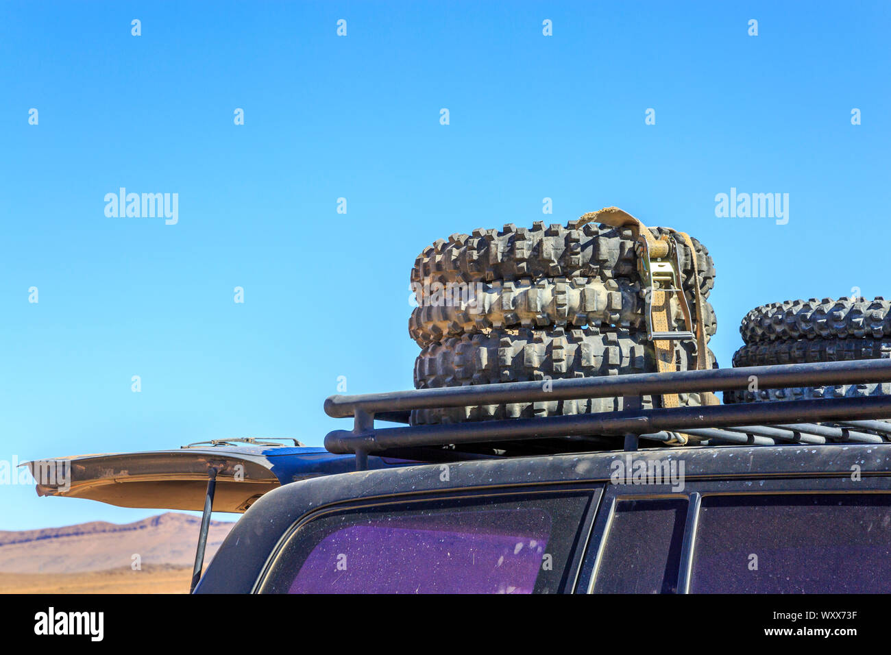 Desert tyres hi-res stock photography and images - Alamy