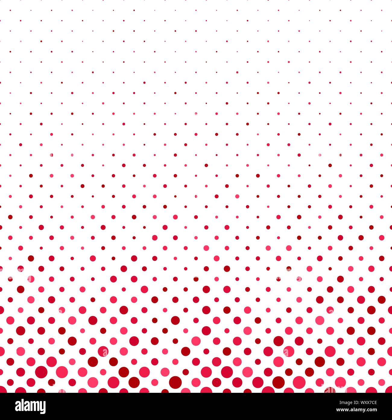 Red repeating abstract circle pattern background - vector design Stock Vector Image & Art - Alamy
