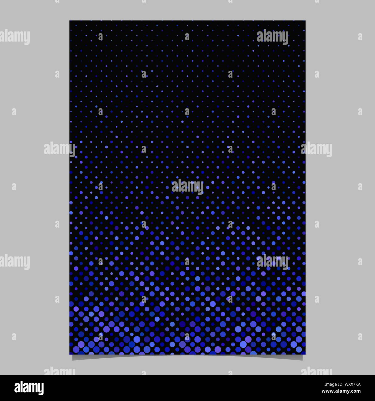 Abstract dot pattern background poster template - vector design Stock ...