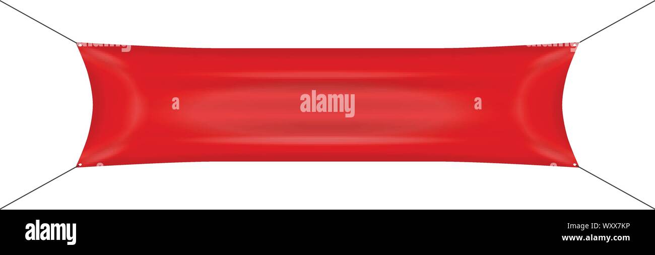Empty banner on a white background Stock Vector Image & Art - Alamy