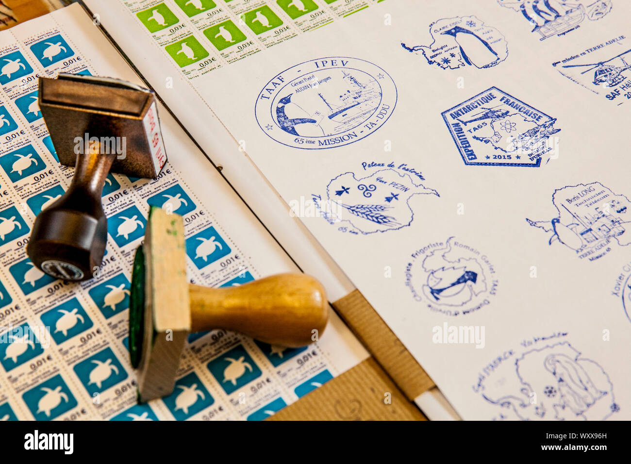 Taaf stamp hi-res stock photography and images - Alamy