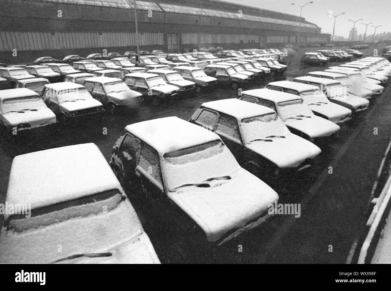 Italian cars factory Black and White Stock Photos & Images - Alamy