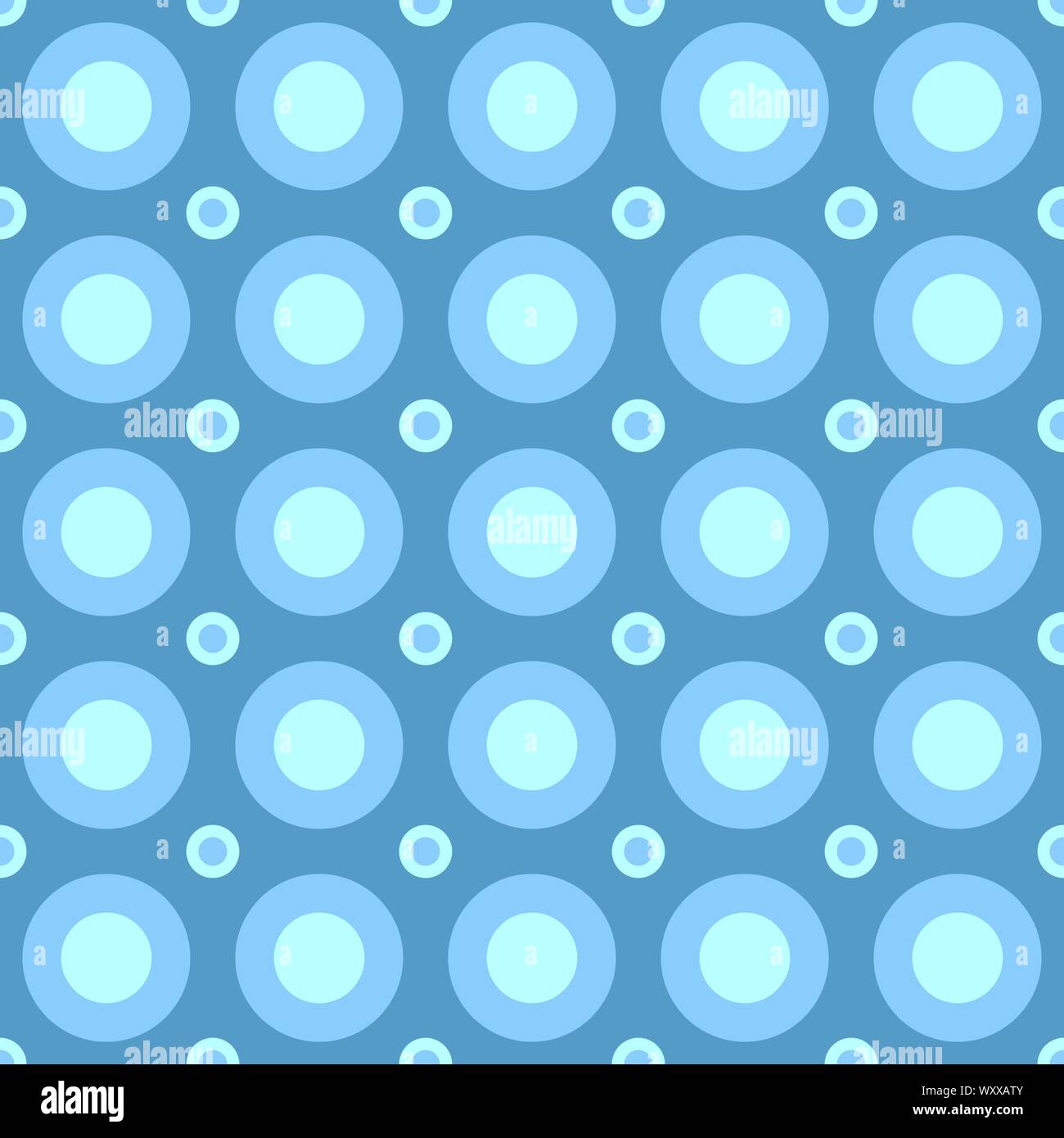 Abstract Repeating Circle Pattern Background Design Colored Vector Illustration Stock Vector