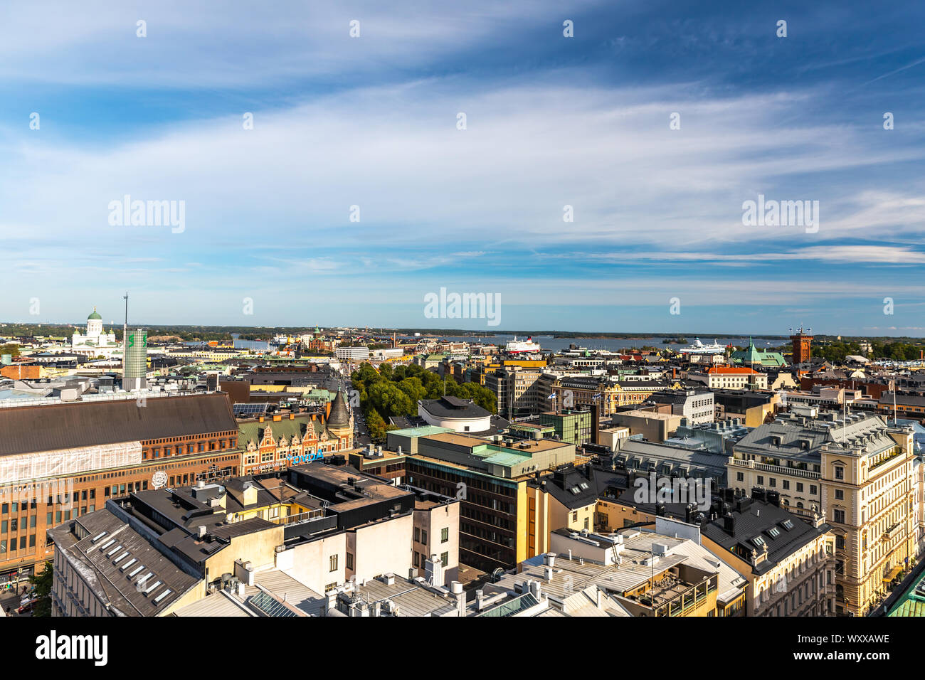Helsinki view from Torni, Finland Stock Photo - Alamy