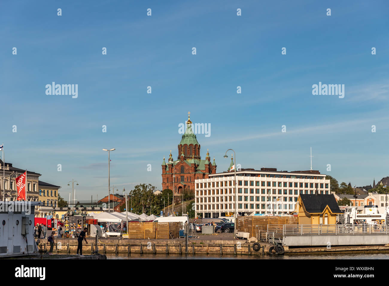 Finland view helsinki roofs hi-res stock photography and images - Alamy