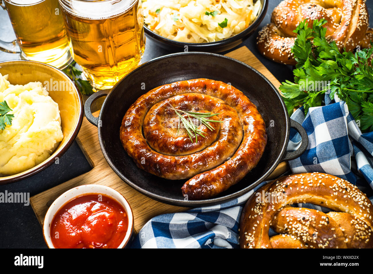 Germany traditional food sauerkraut hi-res stock photography and images ...