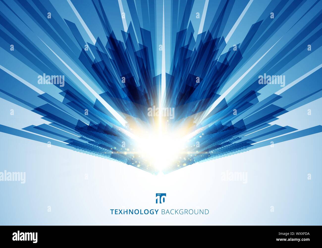 Abstract Worship Backgrounds Blue