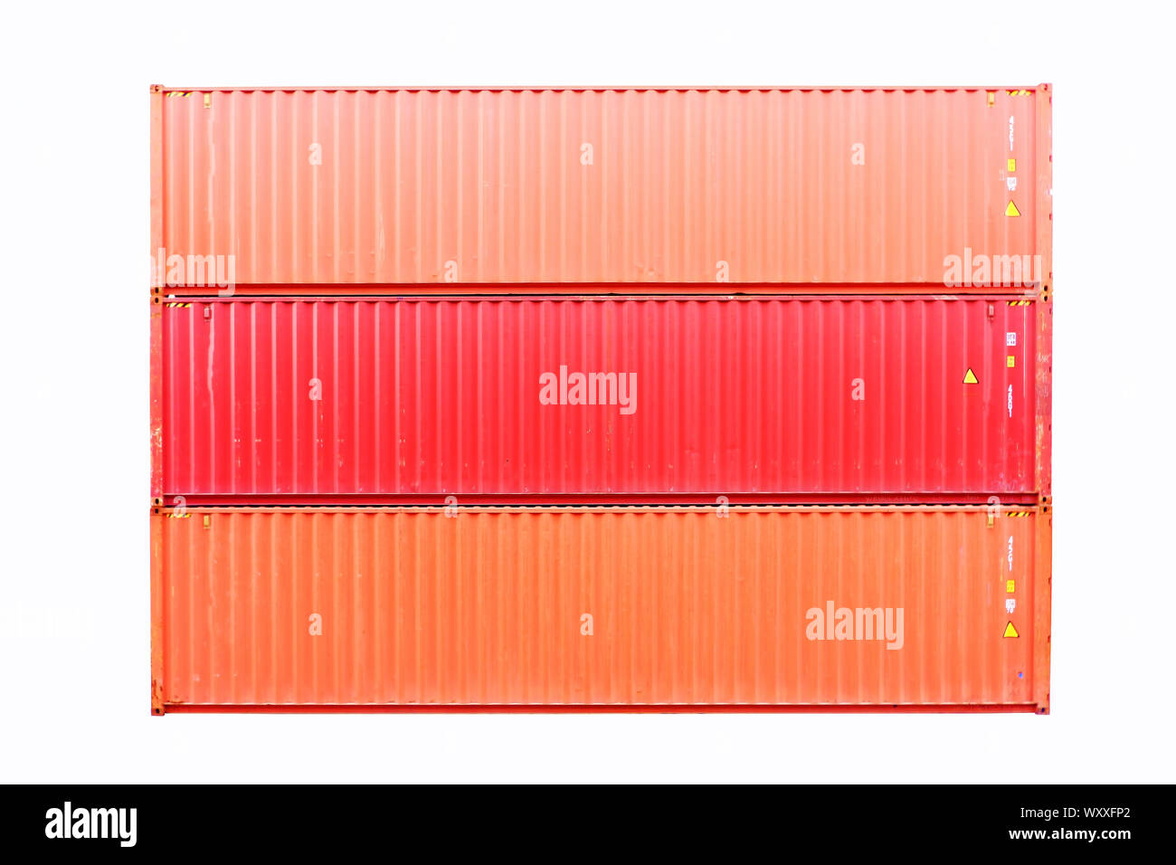 Blue cargo container vector Cut Out Stock Images & Pictures - Alamy