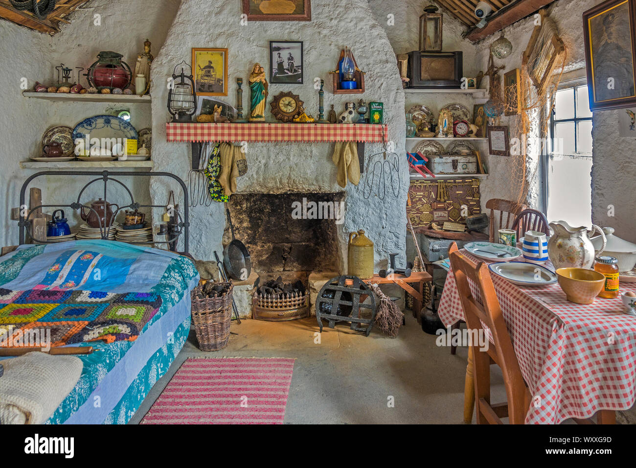 glencolmcille folk village, County Donegal, Ireland Stock Photo - Alamy