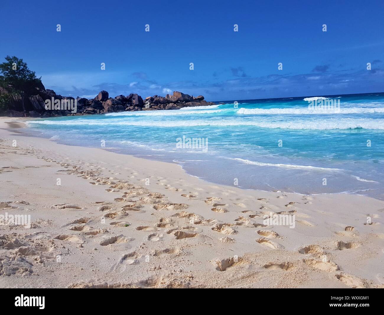 Romantic la digue island hi-res stock photography and images - Alamy