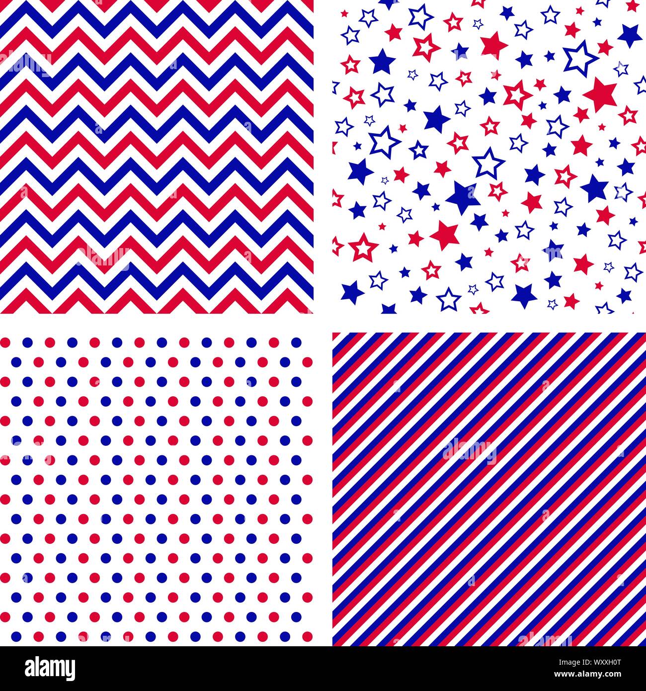Stars and stripes vector Stock Vector Images - Alamy