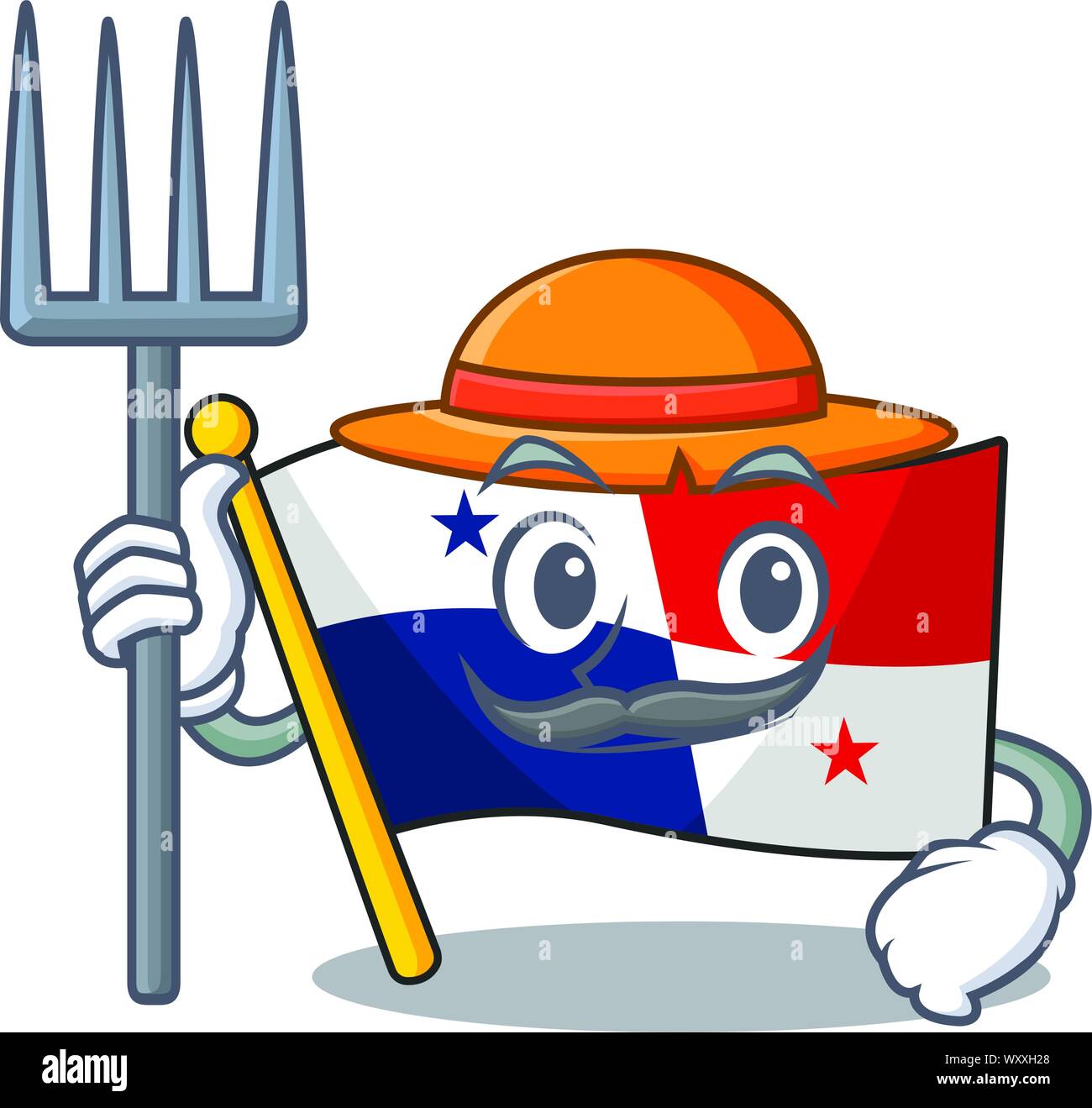 Panama flag mast hi-res stock photography and images - Alamy