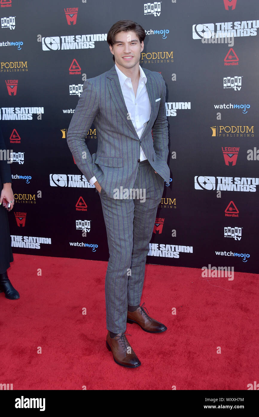 Cameron Cuffe attending the 45th Annual Saturn Awards at Avalon ...