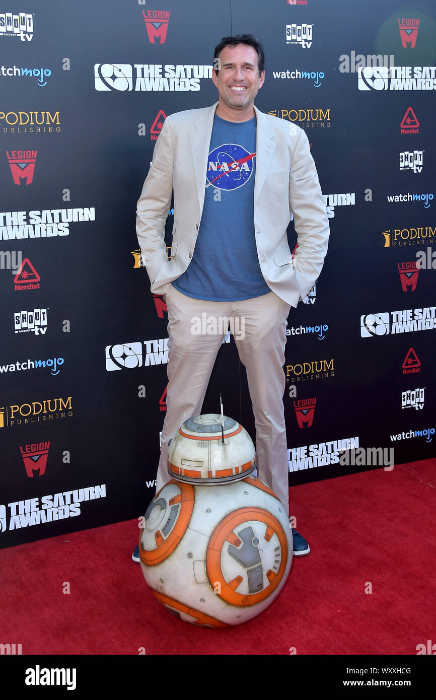 Zack Estrin attending the 45th Annual Saturn Awards at Avalon Hollywood ...