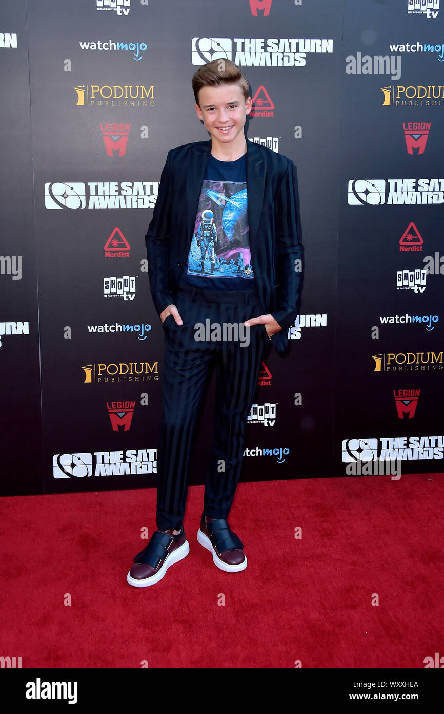 Maxwell Jenkins attending the 45th Annual Saturn Awards at Avalon ...