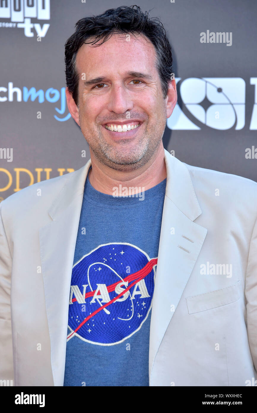 Zack Estrin attending the 45th Annual Saturn Awards at Avalon Hollywood ...