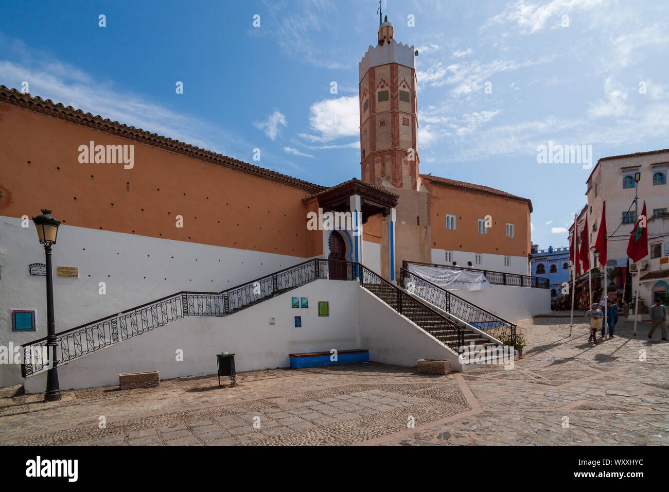grand mosque chefchaouen morocco Stock Photo - Alamy