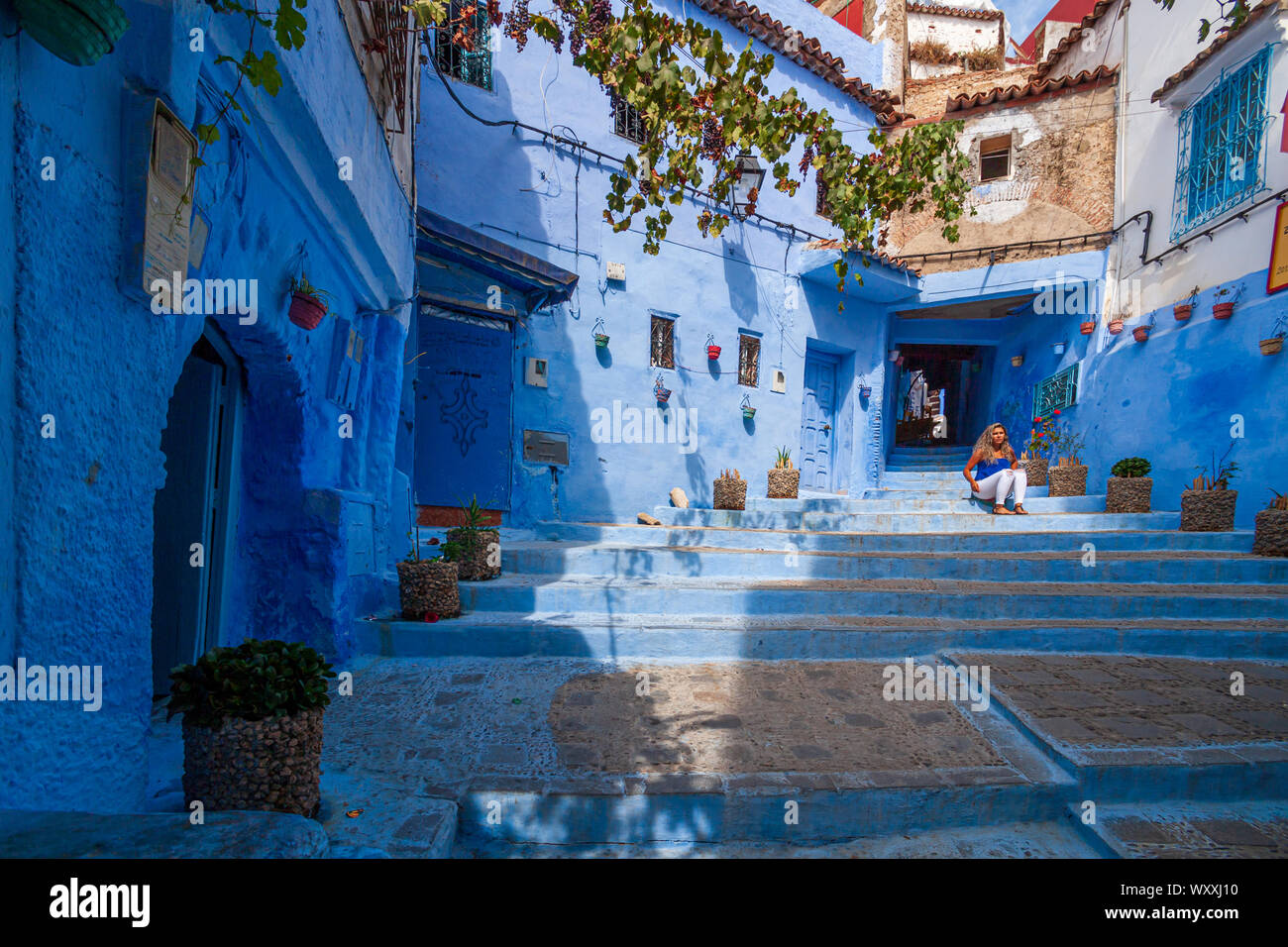 Chefchaouen, or Chaouen, is a city in the Rif Mountains of northwest ...