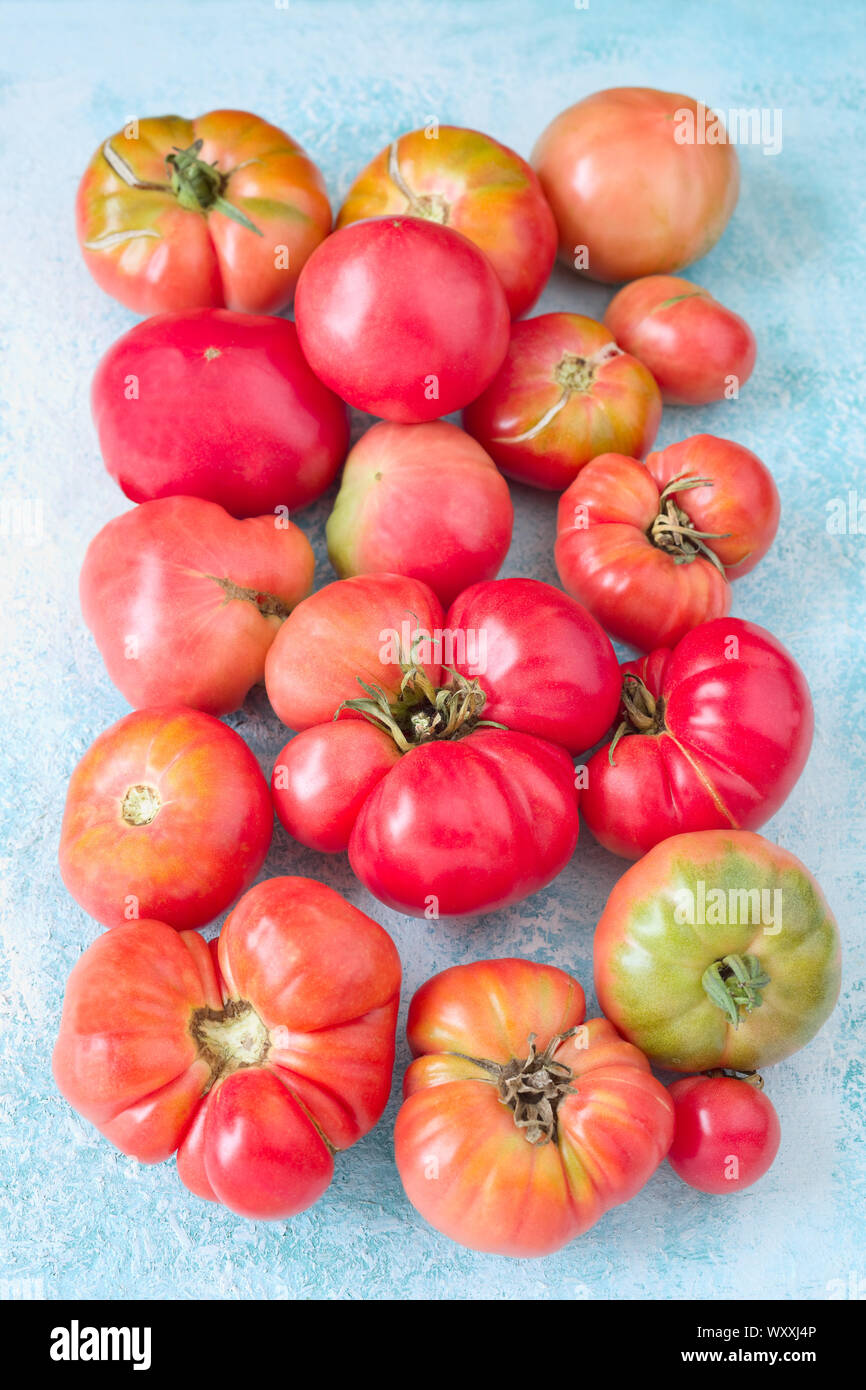 Fresh raspberry tomatoes Stock Photo - Alamy