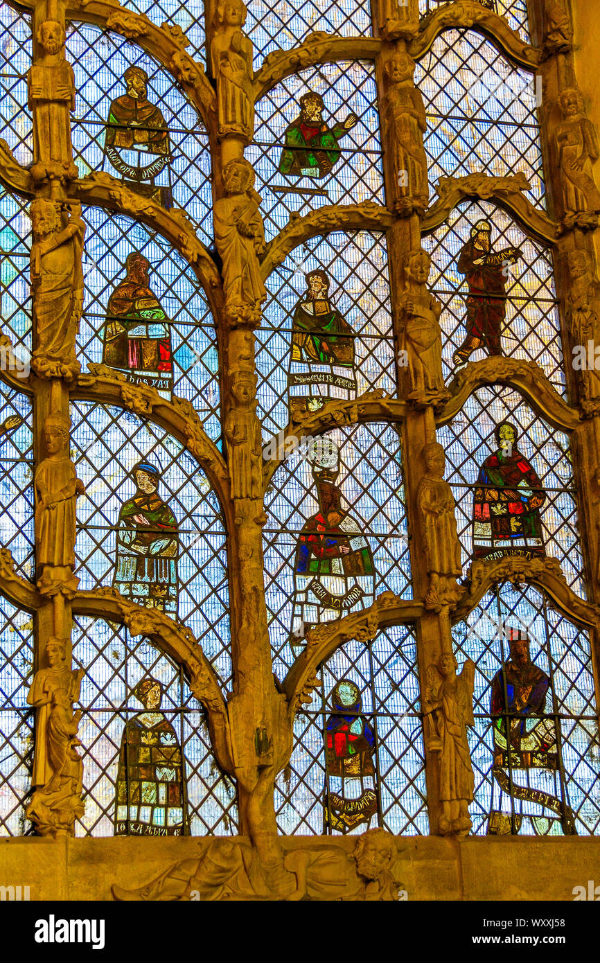 Jesse tree window hi-res stock photography and images - Alamy