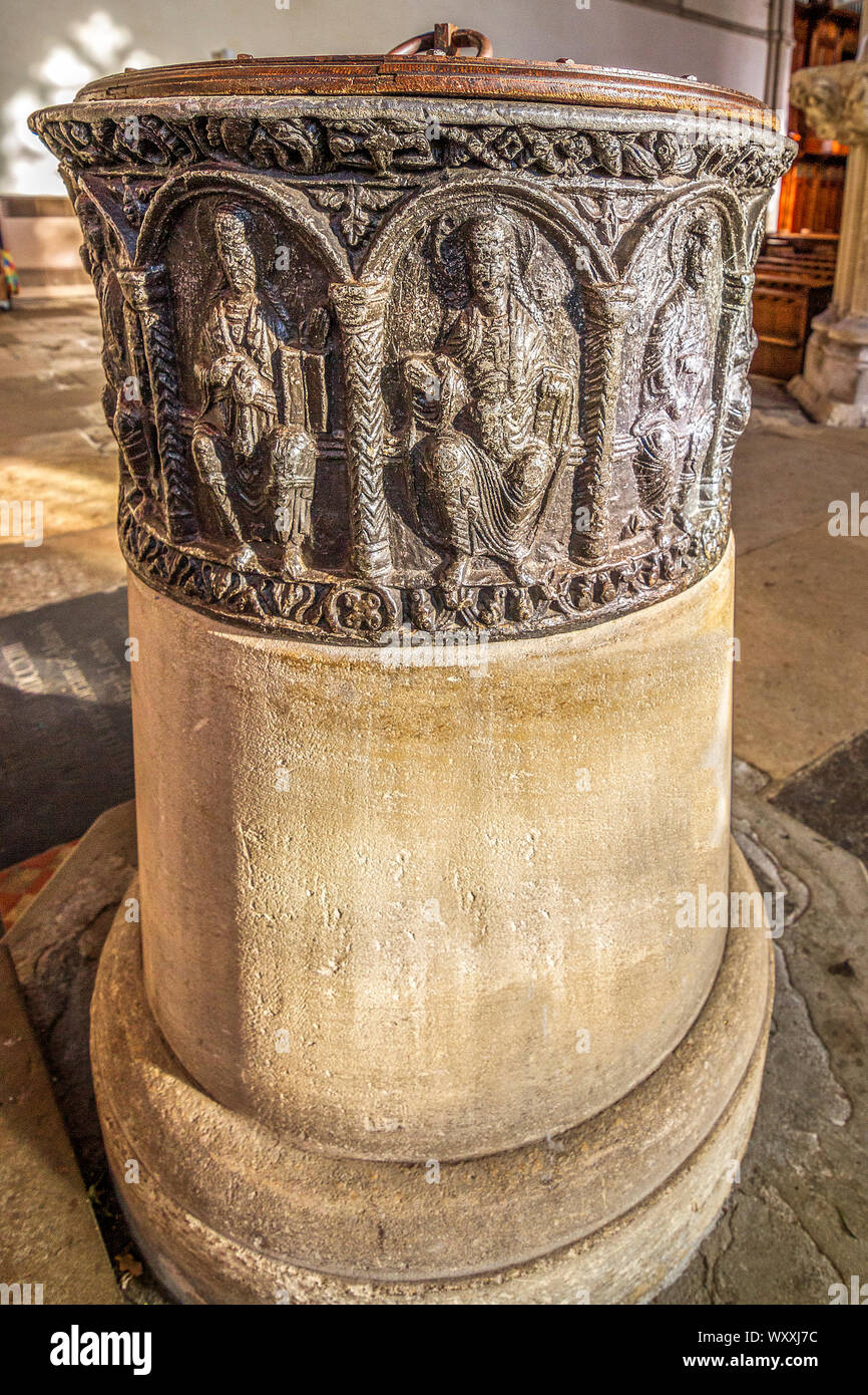 Norman font hi-res stock photography and images - Alamy