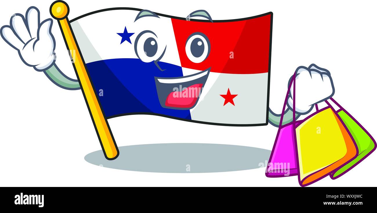 Paper flag of panama Stock Vector Images - Alamy