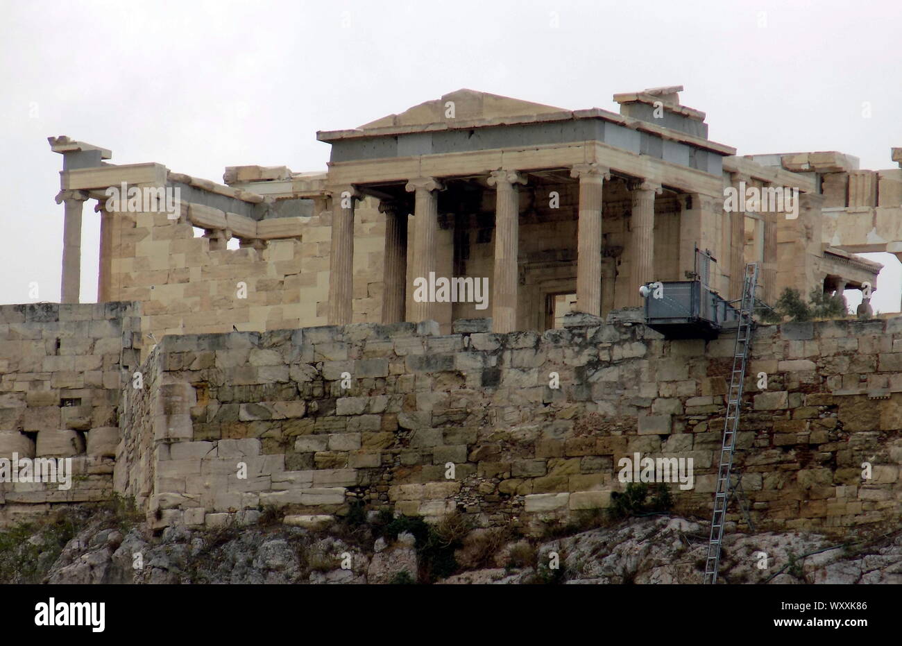Acropolis, Thisio, ancient, Athens, Greece, archeological place Stock ...