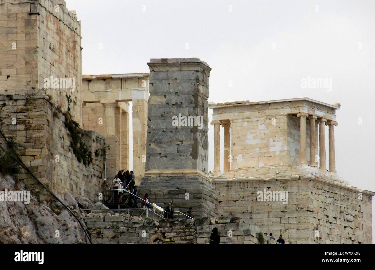 Acropolis, Thisio, ancient, Athens, Greece, archeological place Stock ...