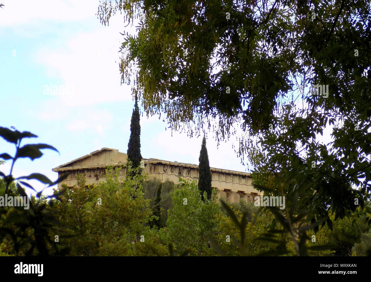 Acropolis, Thisio, ancient, Athens, Greece, archeological place Stock ...