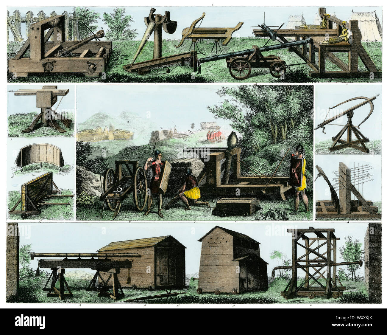 Siege weapons hi-res stock photography and images - Alamy
