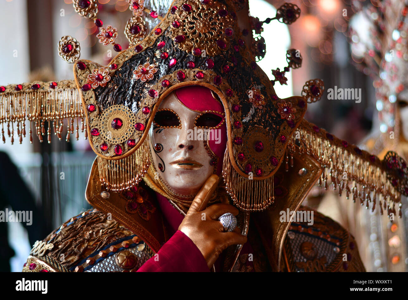 beautiful carnival costume Stock Photo - Alamy