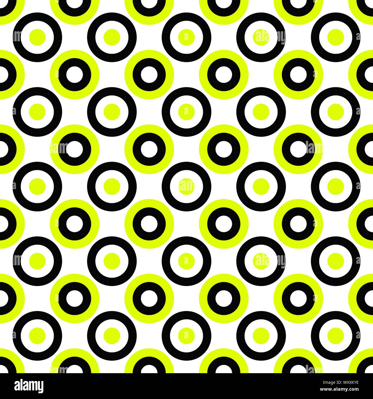 Abstract seamless circle pattern background - vector illustration Stock ...