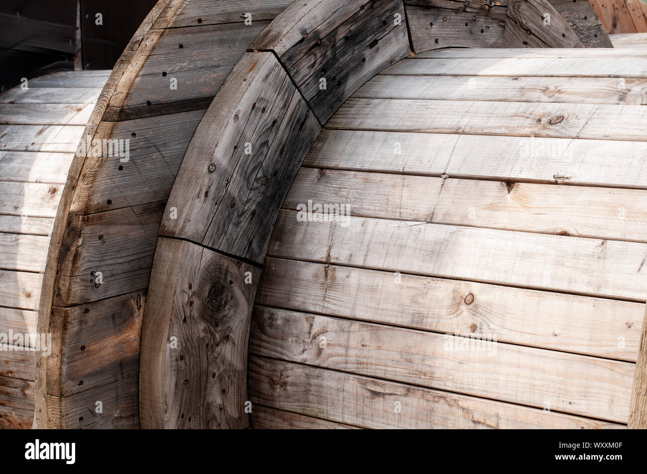 Transporting reels hi-res stock photography and images - Alamy