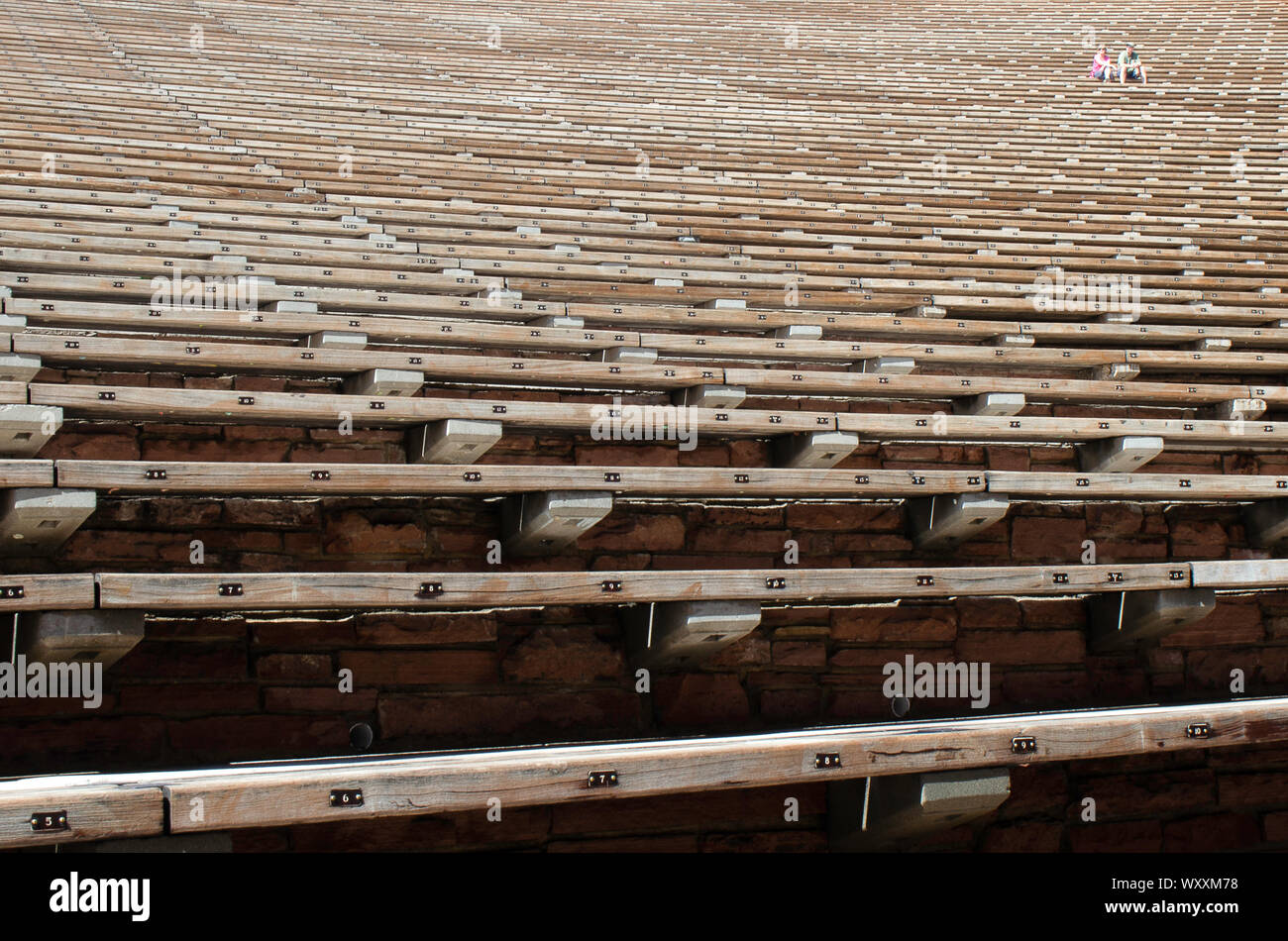 Red rock amphitheater stadium hi-res stock photography and images - Alamy