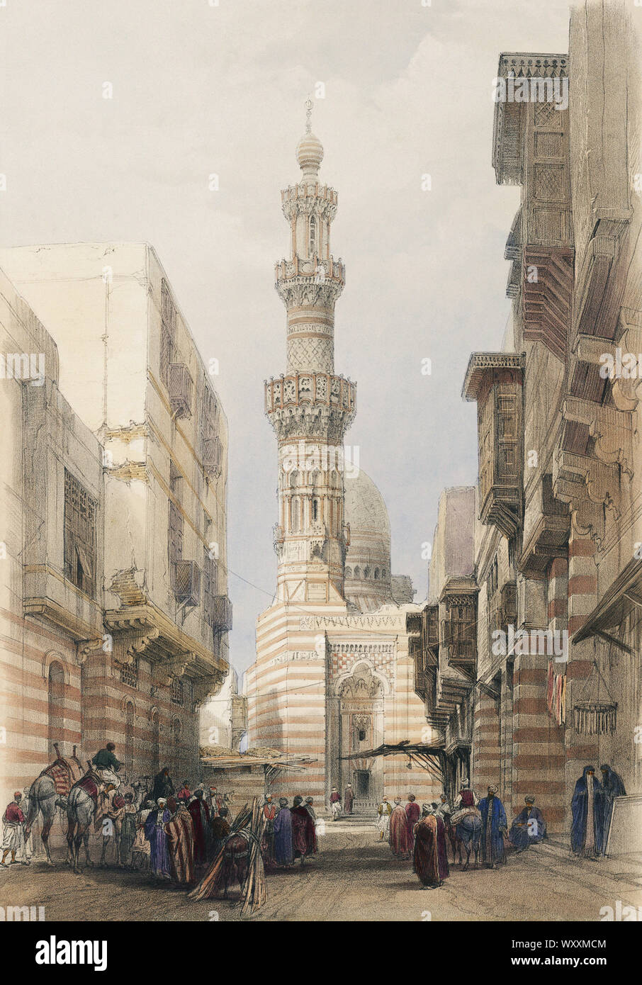 Ancient cairo illustration hi-res stock photography and images - Alamy