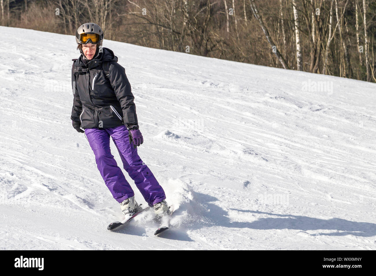Czech ski resort hi-res stock photography and images - Alamy