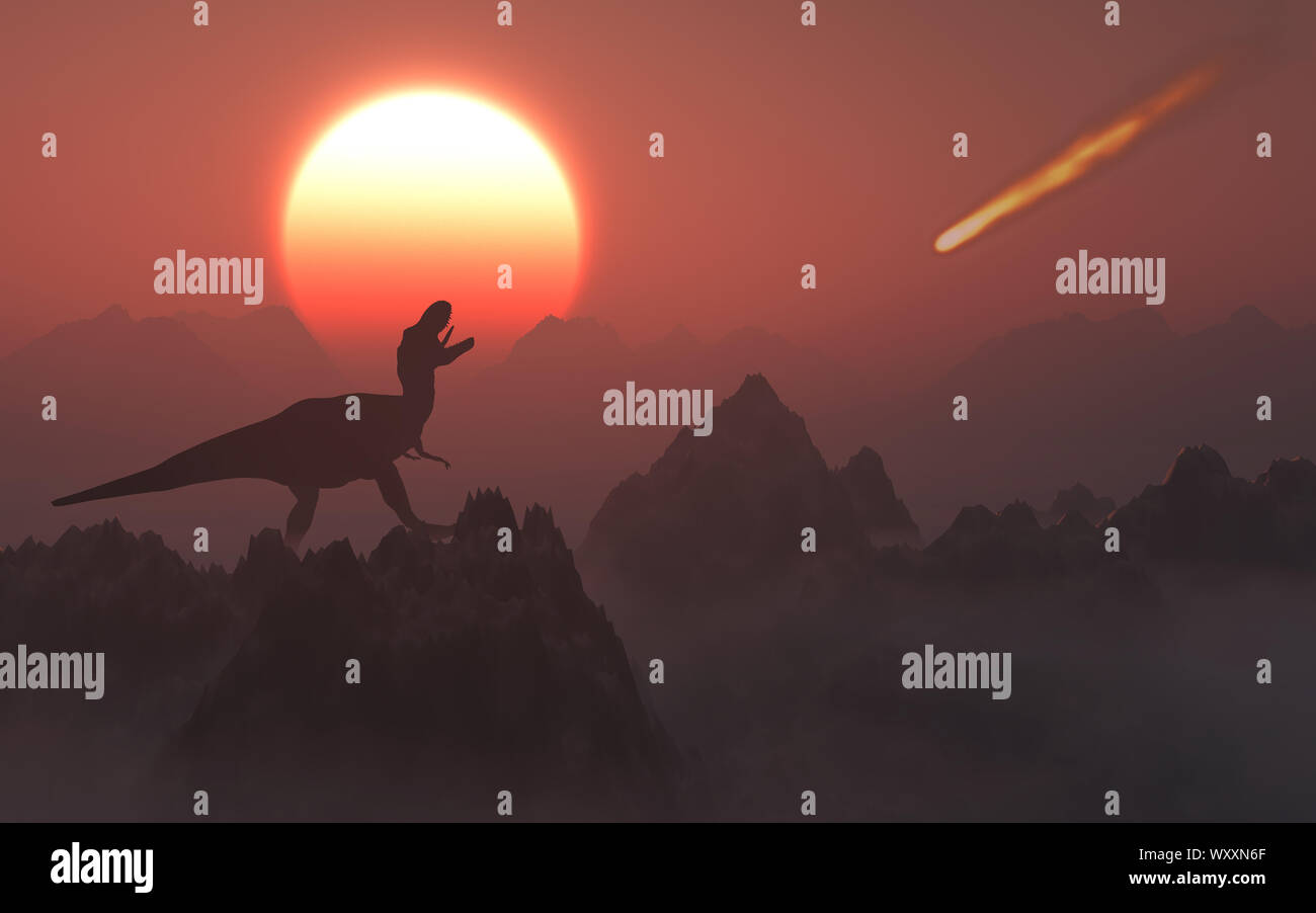 Cretaceous paleogene extinction event hi-res stock photography and images - Alamy