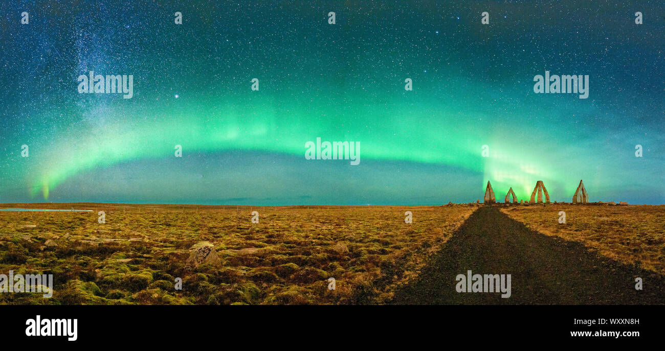 The Arctic Henge, (Heimskautsgerdi).Arctic Henge, inspired by ...