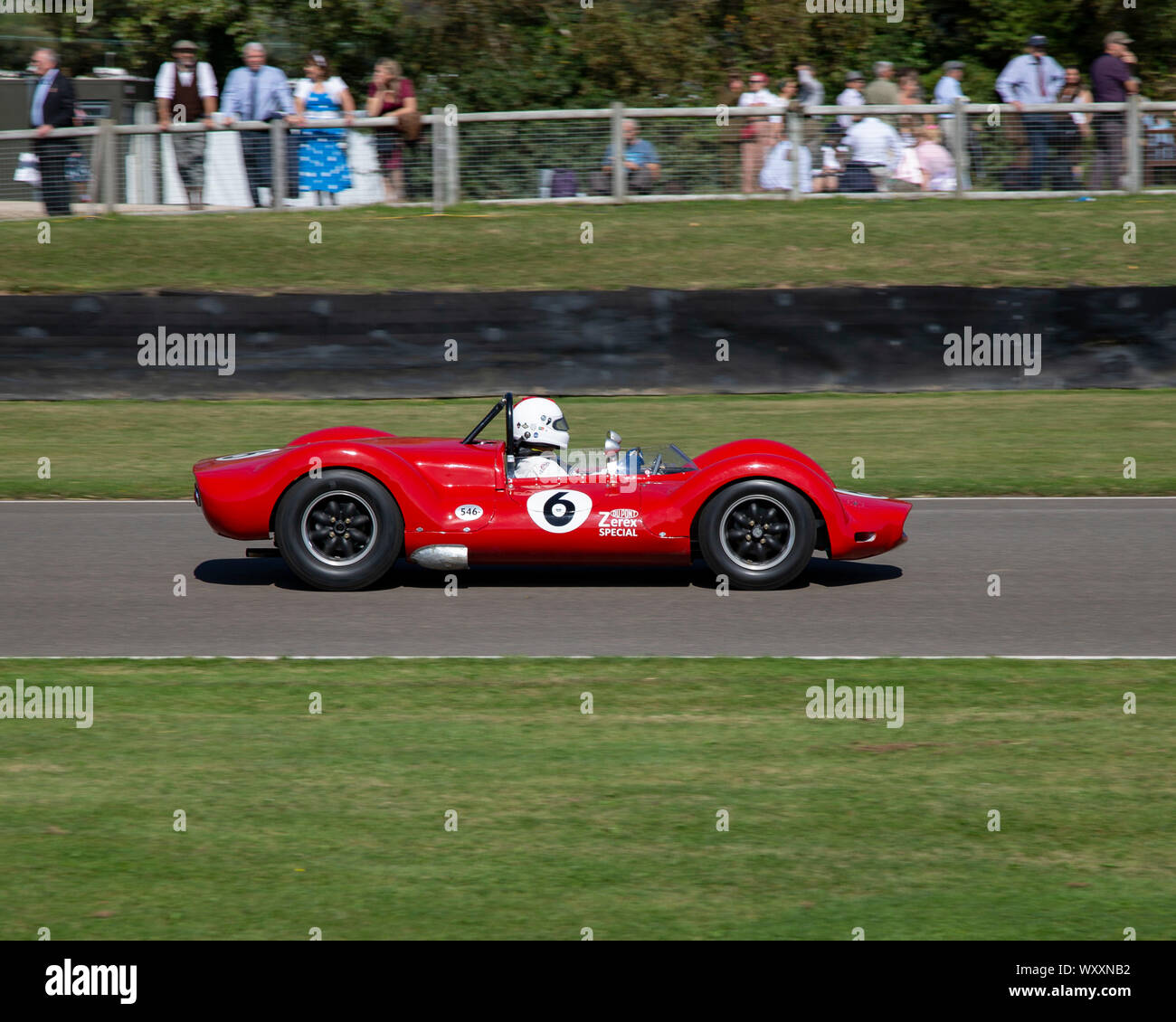 Zerex Special sports racing car at the 2019 Goodwood Revival Stock ...