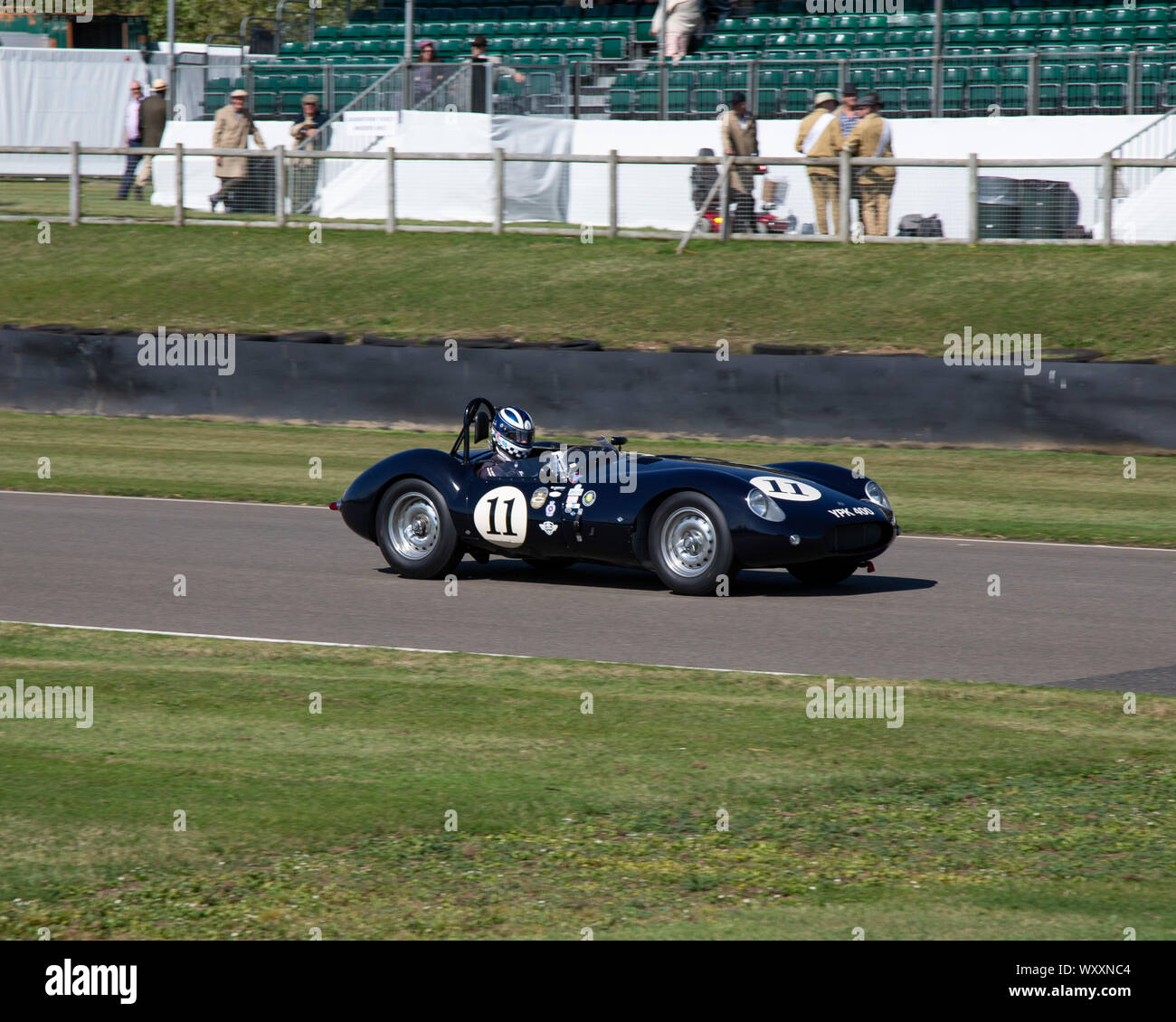 260 Cooper Jaguar T38 (1955) sports car at the 2019 Goodwood Revival ...