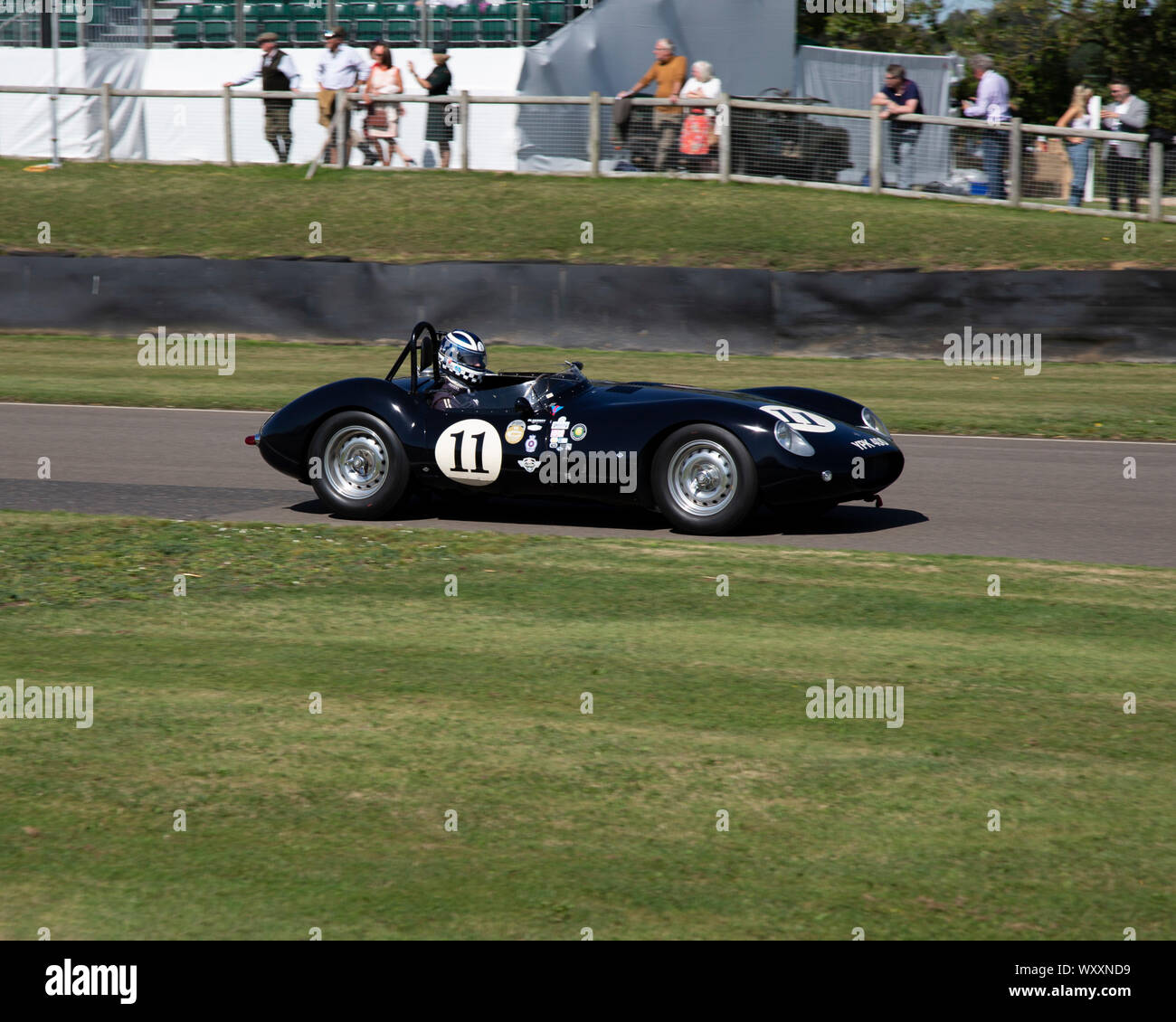 260 Cooper Jaguar T38 (1955) sports car at the 2019 Goodwood Revival ...