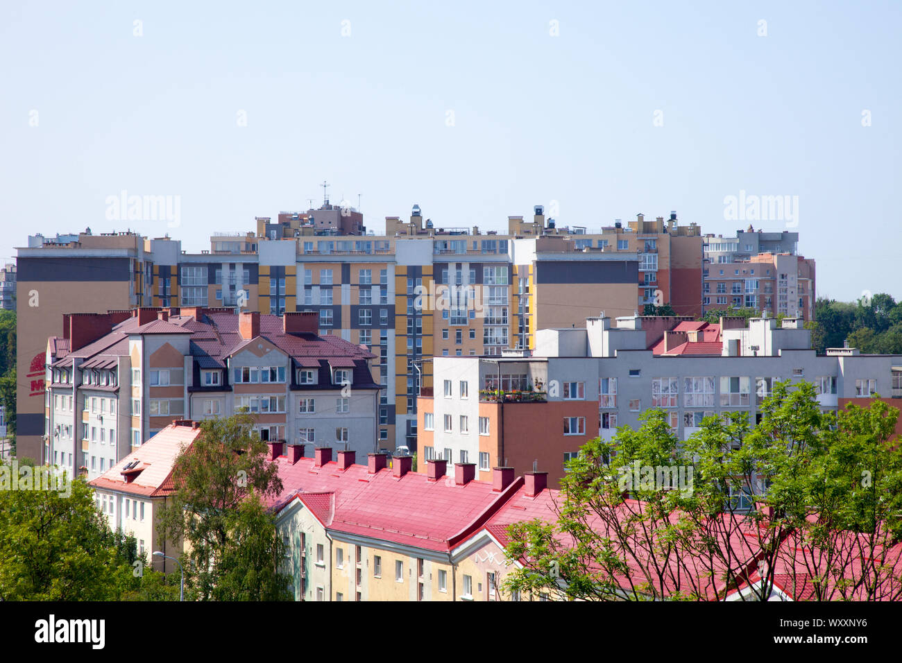 Kaliningrad city road street hi-res stock photography and images - Alamy