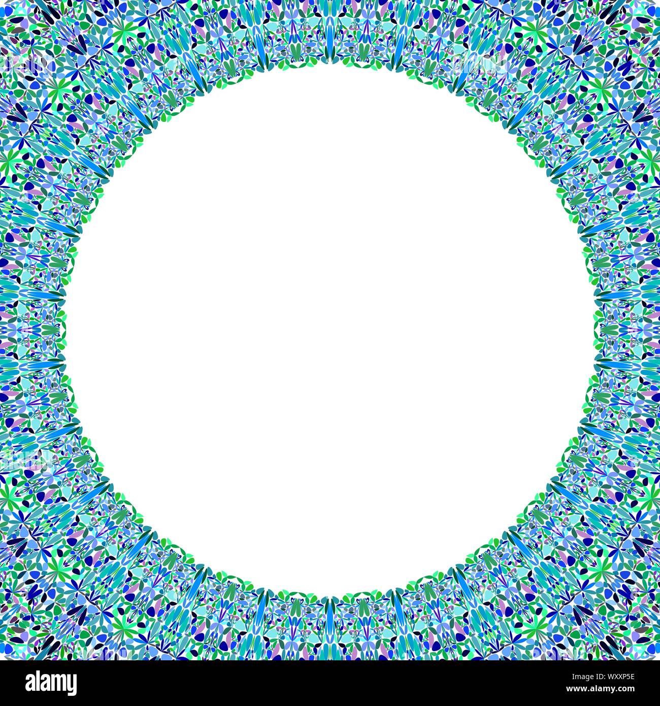 Abstract circular frame vector hi-res stock photography and images - Alamy