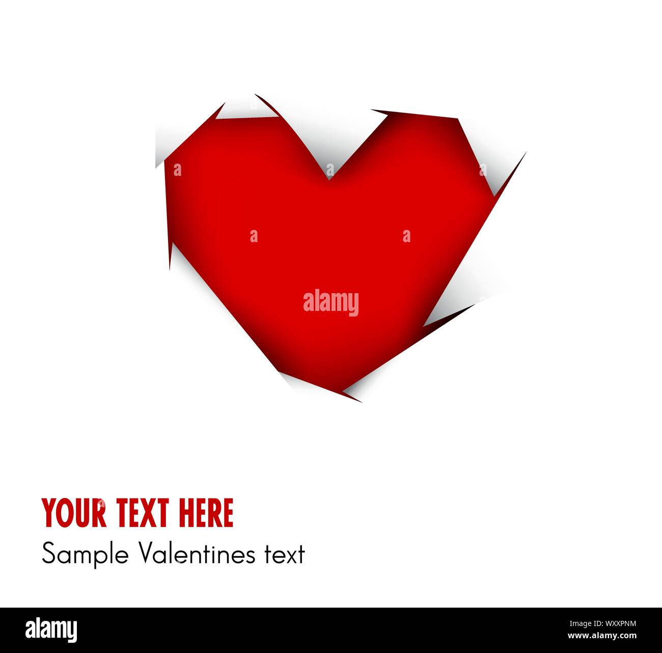 Torn out sheet Stock Vector Images - Alamy