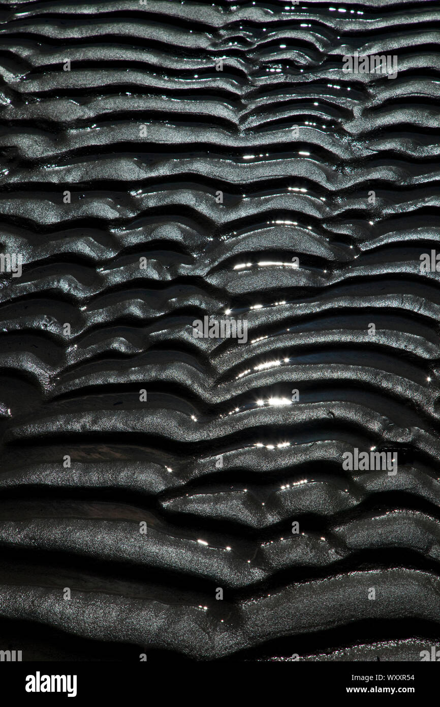 Tidal Patterns (Diseños de marea) Tràigh Uuige - Androil Beach. Lewis ...