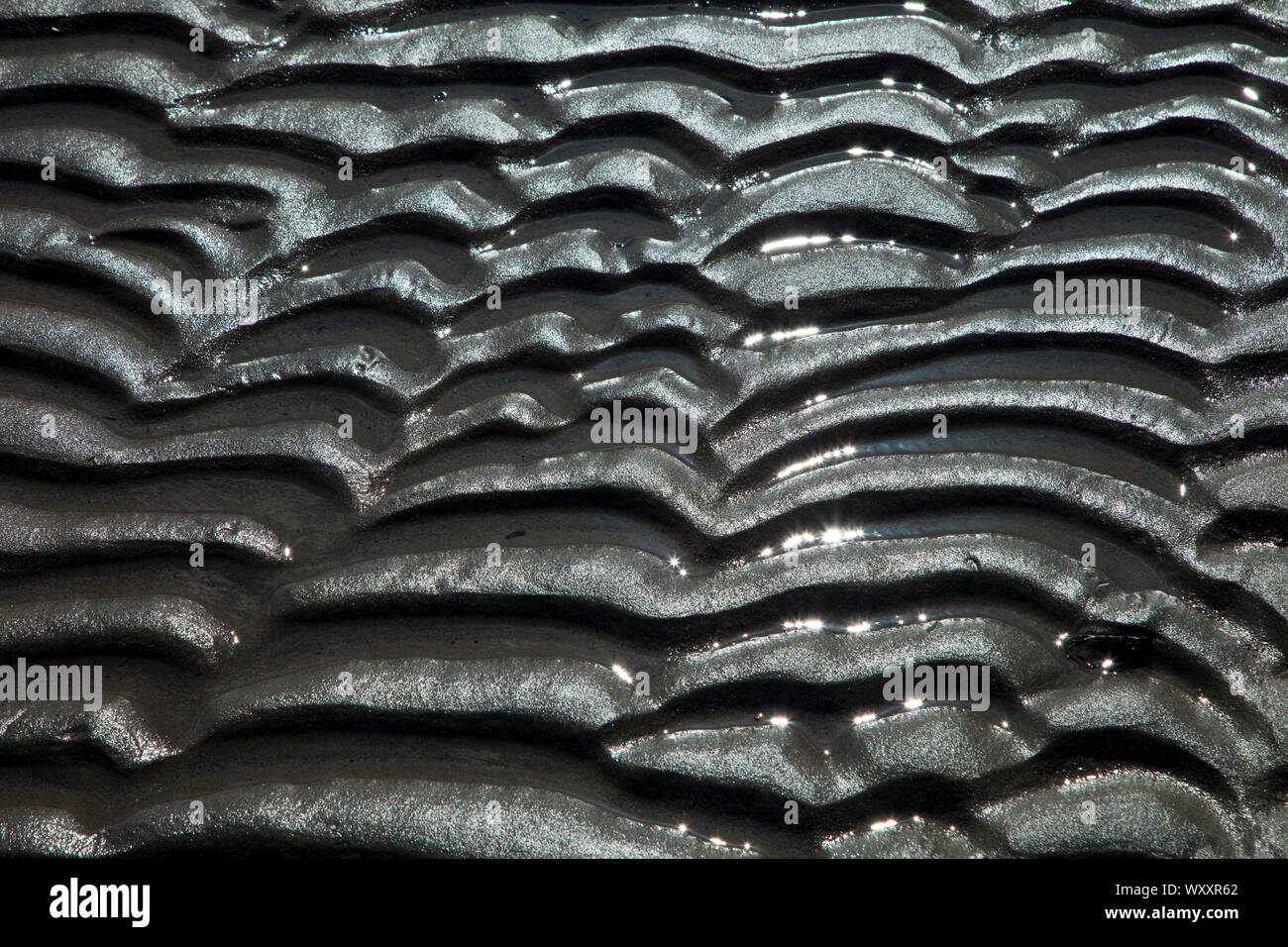 Tidal Patterns (Diseños de marea) Tràigh Uuige - Androil Beach. Lewis ...