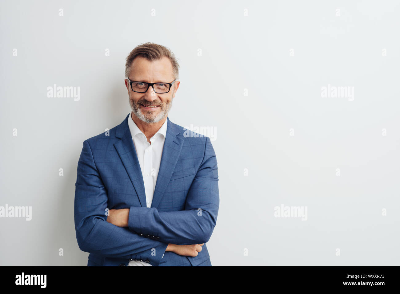 Approachable man smiling hi-res stock photography and images - Alamy