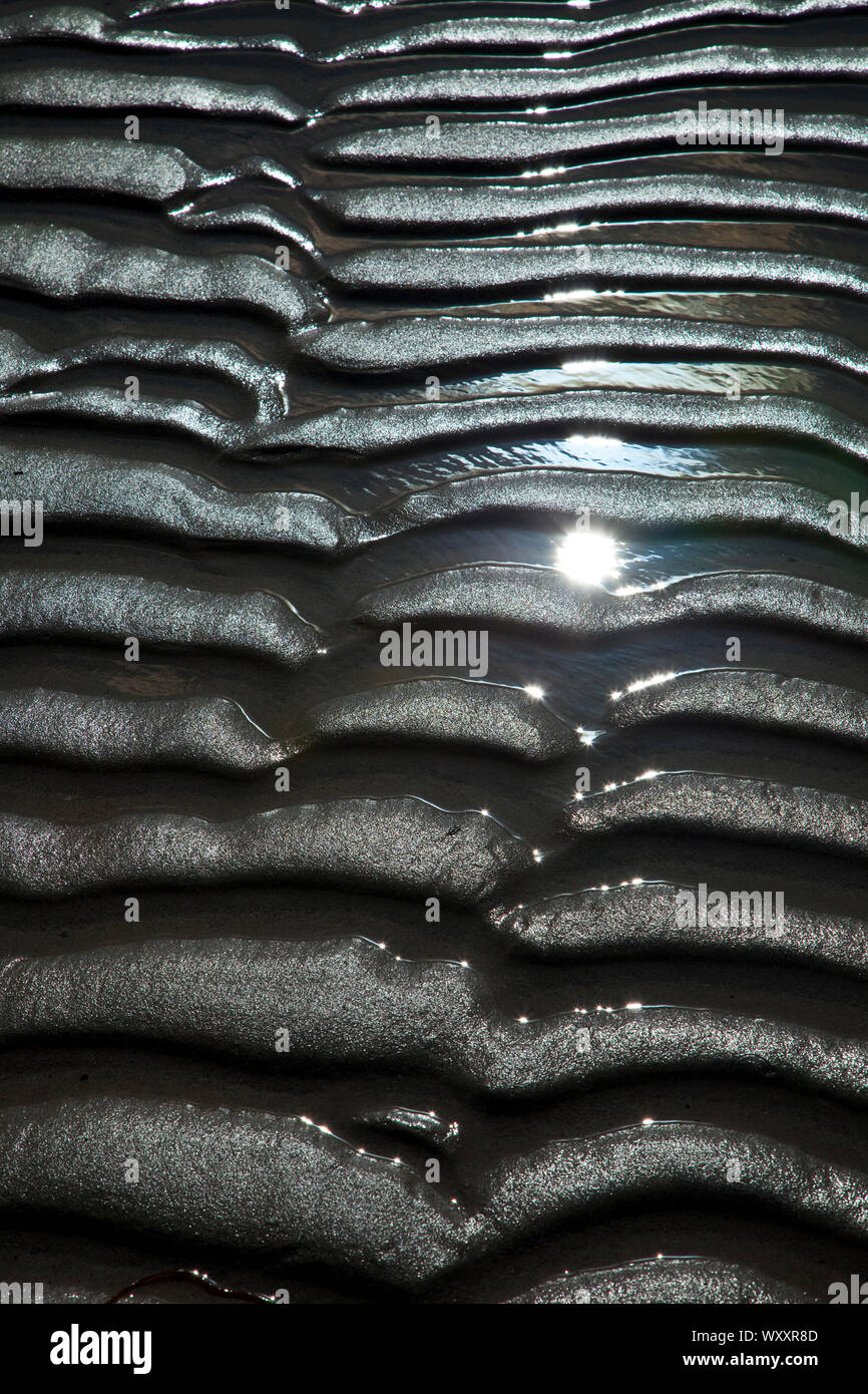 Tidal Patterns (Diseños de marea) Tràigh Uuige - Androil Beach. Lewis ...